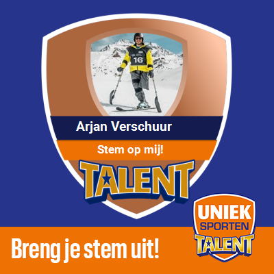 Stem op Arjan Verschuur als jouw Uniek Sporten Talent!